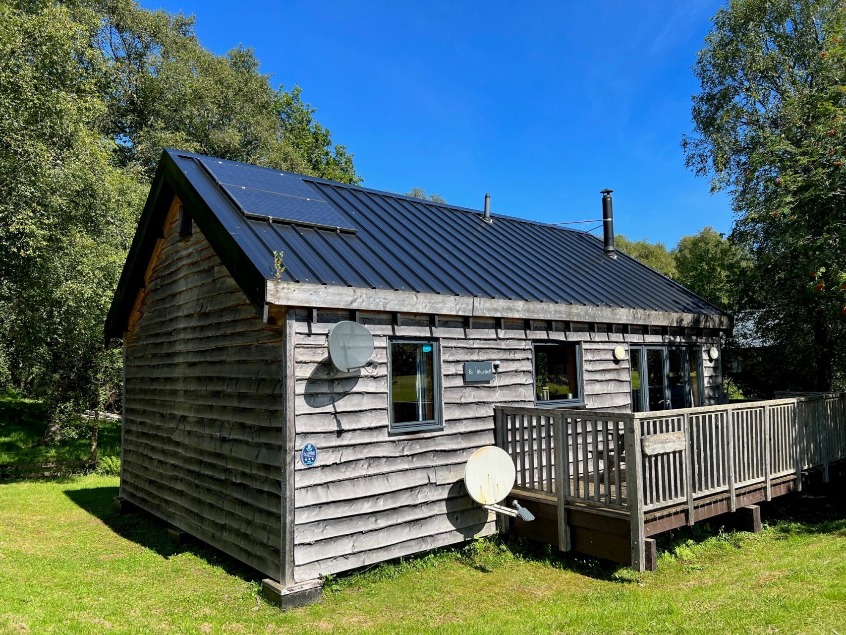 Bluebell Log Cabin | Loch Aweside Forest Cabins