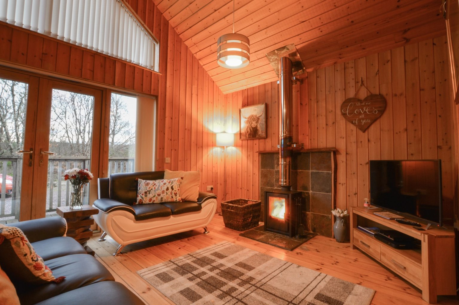 Silver Birch Log Cabin | Loch Aweside Forest Cabins