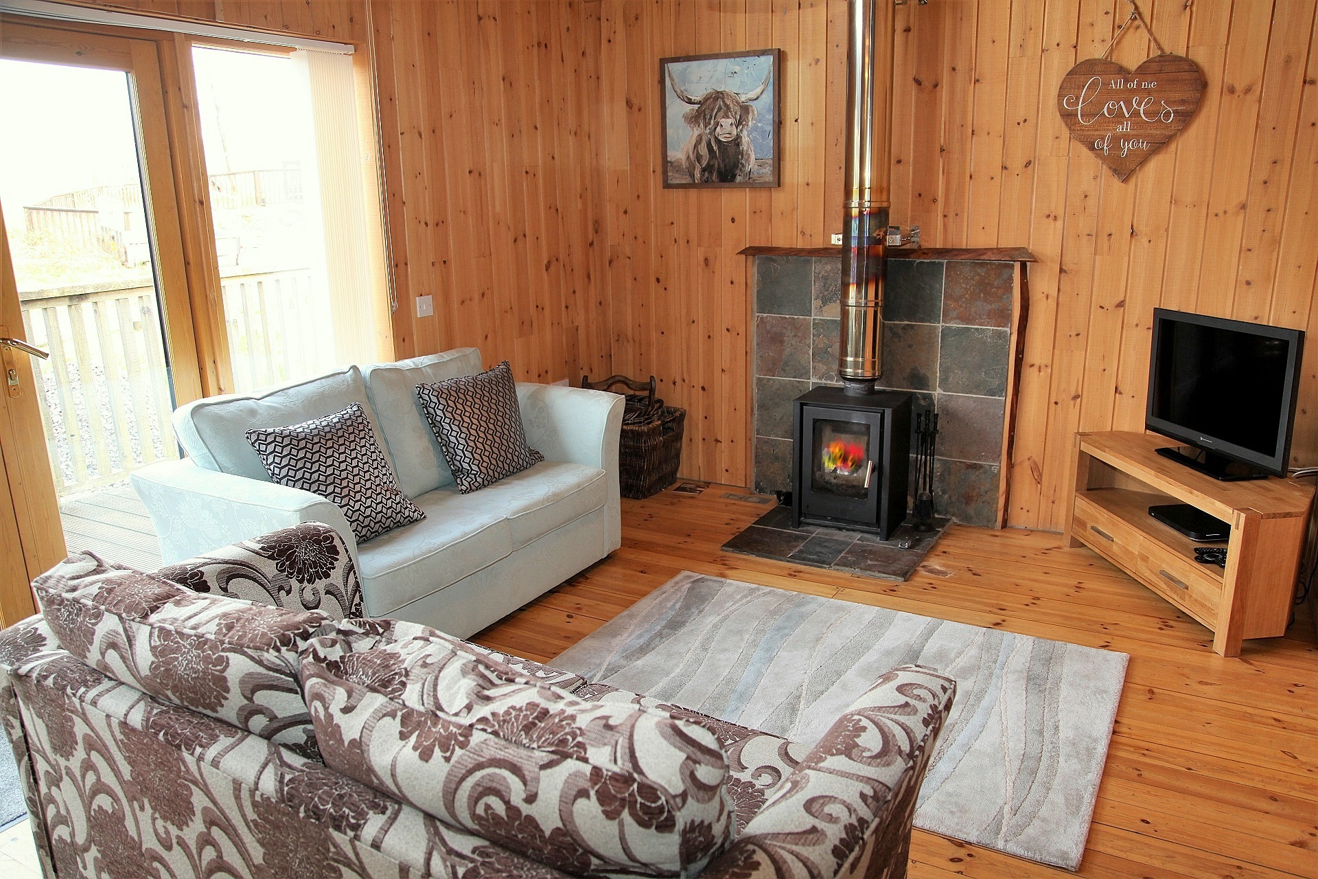 Silver Birch Log Cabin | Loch Aweside Forest Cabins